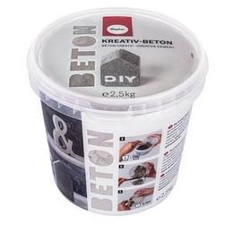 Rayher Kreativ-Beton 2,5 kg grau