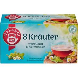 Teekanne 8 Kräuter Tee 20 Portionen