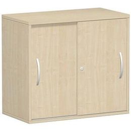 geramöbel geramöbel Schiebetürenschrank Flex, S-381501-AA ahorn 1 Fachboden 80,0 x 42,5 x 72,0 cm