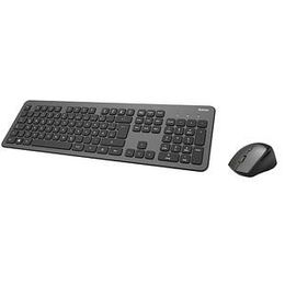 Hama KMW-700 Tastatur-Maus-Set kabellos schwarz, anthrazit
