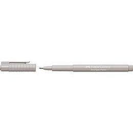 Faber-Castell Broadpen Pastel Fineliner grau 0,8 mm, 1 St.