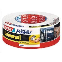 Tesa extra Power® Universaltape Gewebeband weiß 50,0 mm x 50,0 m 1 Rolle