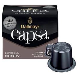 Dallmayr Capsa ESPRESSO RISTRETTO Kaffeekapseln Arabica- und Robustabohnen kräftig 10 Portionen