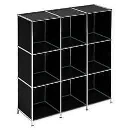 viasit Sideboard System4, 537779 schwarz 115,4 x 40,4 x 118,2 cm