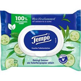 Tempo Feuchtes Toilettenpapier Mein Verwöhnmoment 1-lagig, 42 Tücher