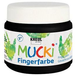 Kreul MUCKI Fingerfarbe schwarz 150,0 ml