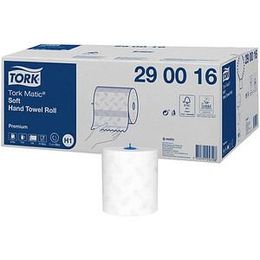 6 Tork Handtuchrollen Matic® H1 Premium Soft 2-lagig weiß