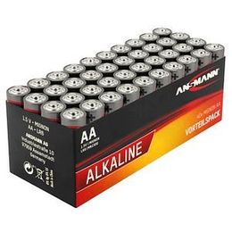 40 Ansmann Batterien Red Alkaline Mignon AA 1,5 V