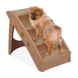 Relaxdays Hundetreppe beige 39,0 x 61,0 x 49,0 cm