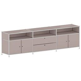 viasit Sideboard System4, 496622 taupe 227,9 x 40,4 x 62,0 cm