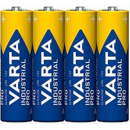 4 Varta Batterien INDUSTRIAL Mignon AA 1,5 V