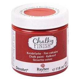 Rayher Chalky Finish Kreidefarben rost 118 ml