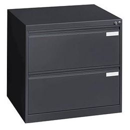 C+P CP C 2000 Acurado Hängeregistraturschrank grau 2 Schubladen 78,7 x 59,0 x 73,3 cm