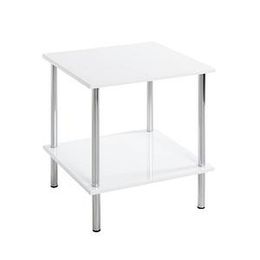 HAKU Möbel Beistelltisch weiß 39,0 x 39,0 x 45,0 cm