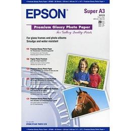 Epson Fotopapier S041316 DIN A3+ hochglänzend 250 g/qm 20 Blatt