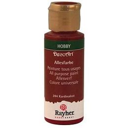 Rayher Allesfarbe Acrylfarben kardinalrot 59,0 ml