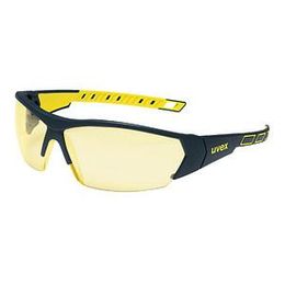 Uvex Schutzbrille i-works 9194 schwarz, gelb