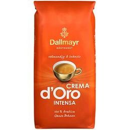 Dallmayr Crema d'Oro intensa Kaffeebohnen Arabicabohnen kräftig 1,0 kg