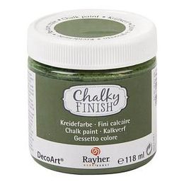 Rayher Chalky Finish Kreidefarben olive 118 ml