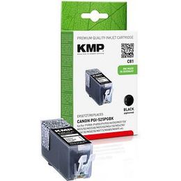 KMP C81 schwarz Druckerpatrone kompatibel zu Canon PGI-525 BK