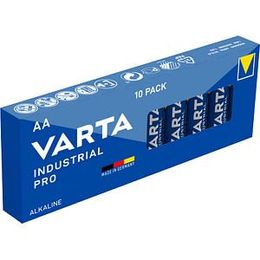 10 Varta Batterien INDUSTRIAL Mignon AA 1,5 V