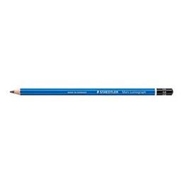 Staedtler Mars Lumograph Bleistift 6B blau 1 St.