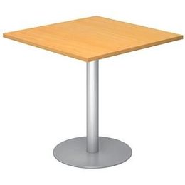 Hammerbacher Bistrotisch buche 80,0 x 80,0 x 74,5 cm