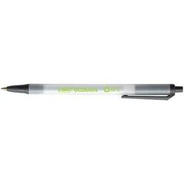 BIC Kugelschreiber ECOlutions® Clic Stic™ transparent Schreibfarbe schwarz, 1 St.