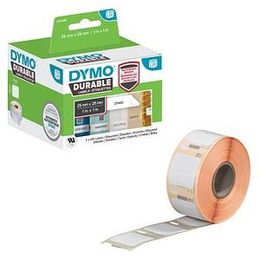 Dymo Endlosetikettenrollen für Etikettendrucker 1933083 weiß, 25,0 x 25,0 mm, 2 x 850 Etiketten