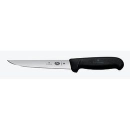 Victorinox Ausbeinmesser Fibrox silber, schwarz, Klinge: 12,0 cm