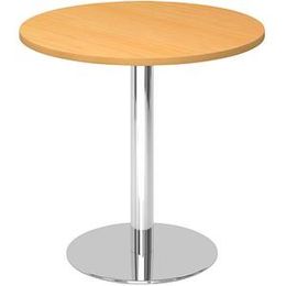 Hammerbacher Bistrotisch buche 80,0 x 80,0 x 74,5 cm