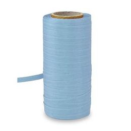 PRÄSENT PRÄSENT Geschenkband COTTONFIELD matt hellblau 5,0 mm x 100,0 m