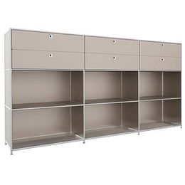 viasit Sideboard System4, 83919 taupe 227,9 x 40,4 x 118,2 cm