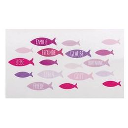 Rayher Wachsmotive pink/rosa Fische
