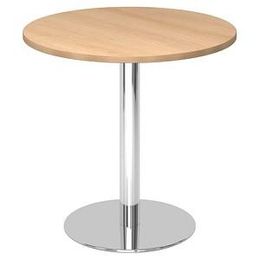 Hammerbacher Bistrotisch eiche 80,0 x 80,0 x 74,0 cm