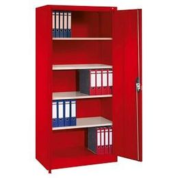 C+P CP Stahlschrank C 2000 Acurado 9280-000 S11035 feuerrot 93,0 x 50,0 x 195,0 cm, aufgebaut