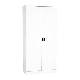 Gürkan Gürkan Stahlschrank 109705 weiß 92,0 x 42,0 x 195,0 cm, aufgebaut