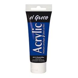Kreul el Greco Acrylfarbe ultramarinblau 75,0 ml