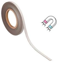 Maul Magnetband weiß 1,0 x 1000,0 cm