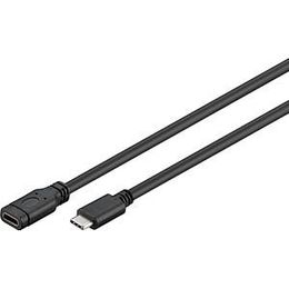 goobay USB 3.1 C Kabel 1,0 m schwarz