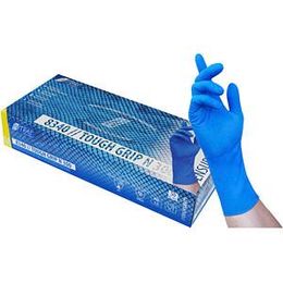 NITRAS® unisex Einmalhandschuhe TOUGH GRIP N 300 blau Größe M 50 St.