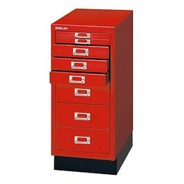 Bisley MultiDrawer™ L298S Schubladenschrank kardinalrot 8 Schubladen 27,8 x 38,0 x 67,0 cm