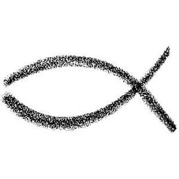 Rayher Fisch Motivstempel Fisch 3,0 x 6,0 cm