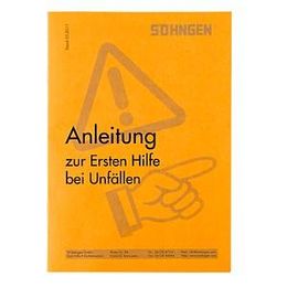 Söhngen SÖHNGEN Erste-Hilfe-Anleitung, 1 St.