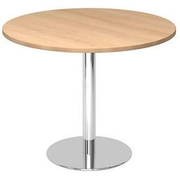 Hammerbacher Bistrotisch eiche 100,0 x 100,0 x 74,0 cm