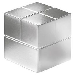 2 Sigel C20 "Super-Strong" Magnete silber 2,0 x 2,0 x 2,0 cm