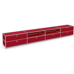 viasit Sideboard System4, 86333 rubinrot 302,9 x 40,4 x 43,2 cm