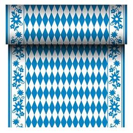 Papstar Tischläufer ROYAL Collection 88159 blau, weiß 40,0 cm x 24,0 m