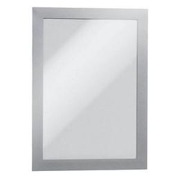 Durable Magnetrahmen selbstklebend DURAFRAME® silber A5, 2 St.