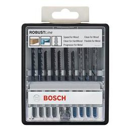 Bosch Robust Line Wood and Metal Stichsägeblätter-Set 10-teilig